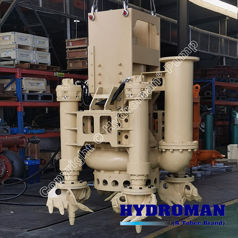 Hydraulic Bentonite Slurry Pump with 4 Side Cutter for Excavators in ...
