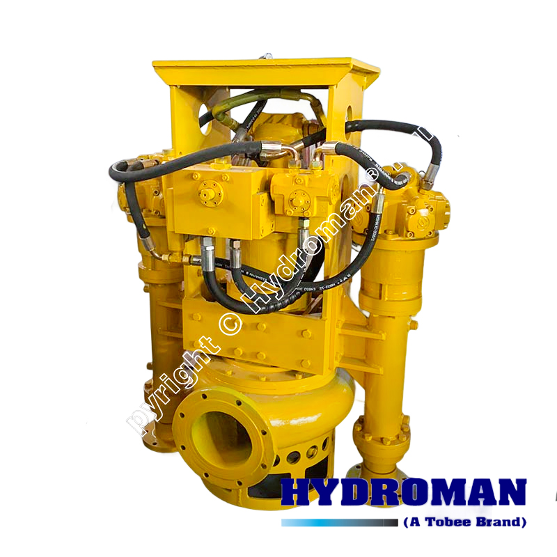 Hydroman Expansive Soil Slurry Pump with Excavator Hydraulic Cutters ...