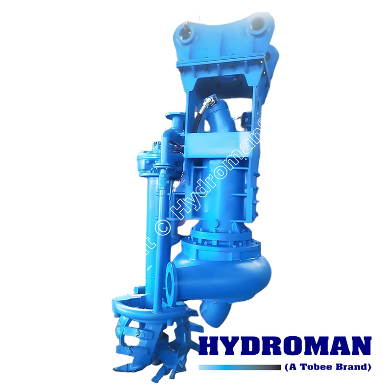 Hydroman Submersible Silt Removal Pump with Single Hydraulic Cutter for ...