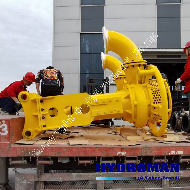 Excavator Mounted hydraulic slurry pump with Jet Ring for Trinidad and ...