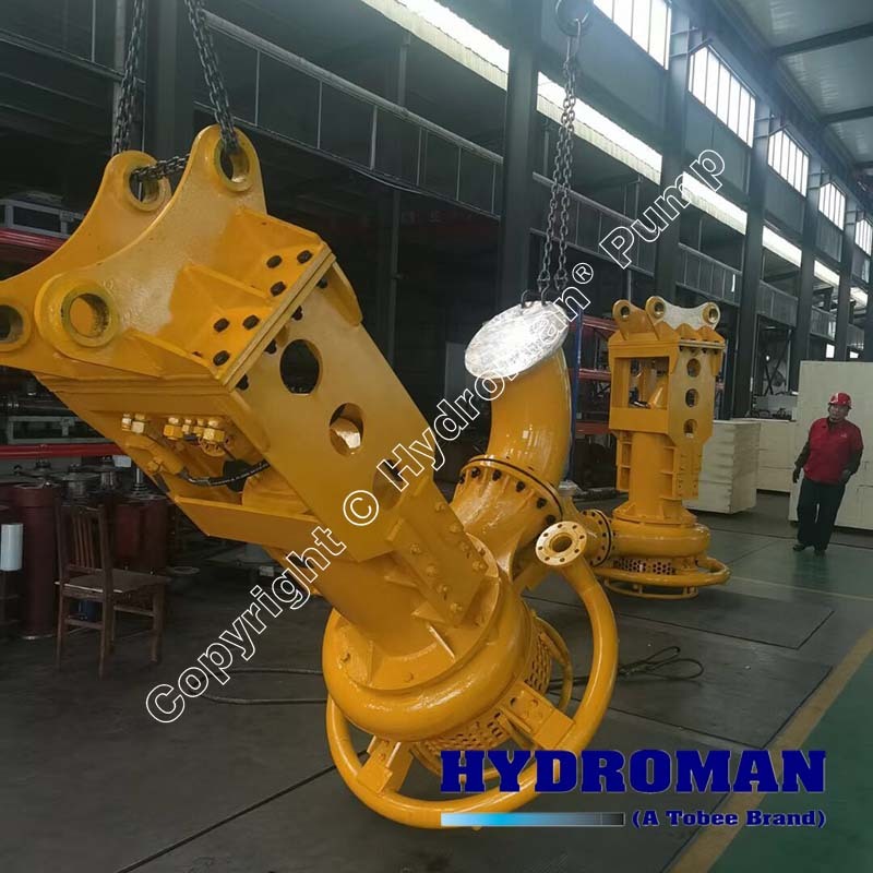 Excavator Mounted hydraulic slurry pump with Jet Ring for Trinidad and ...