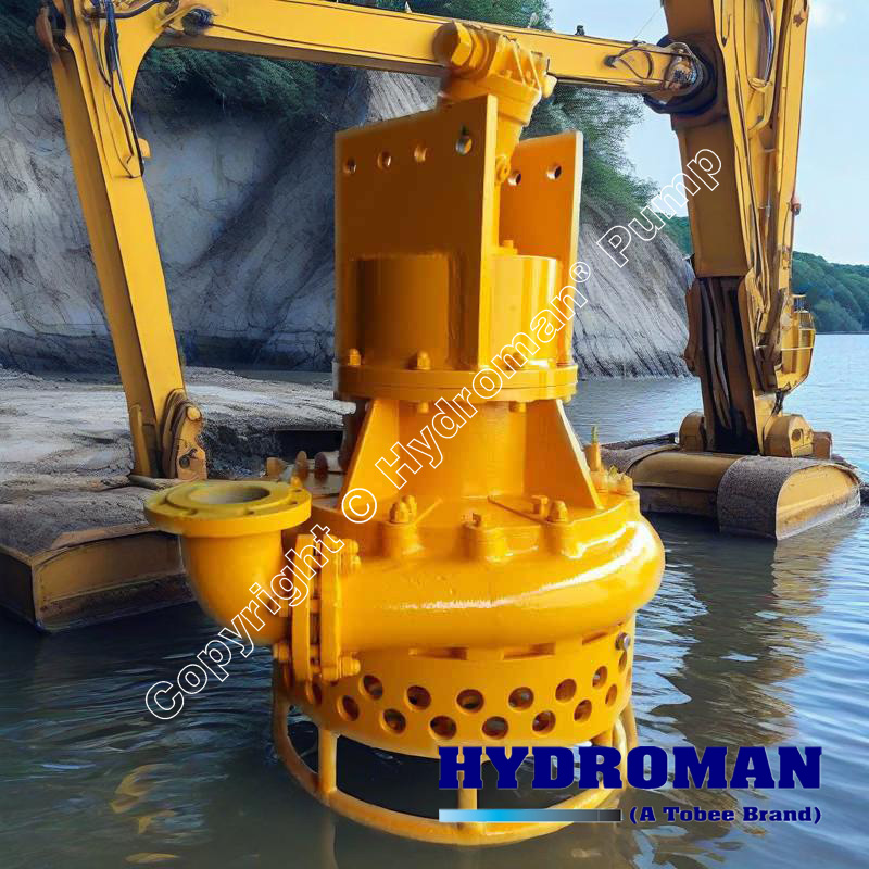 Excavator Mounted Hydraulic Suction Pump for Sea-Marine Work in Georgia