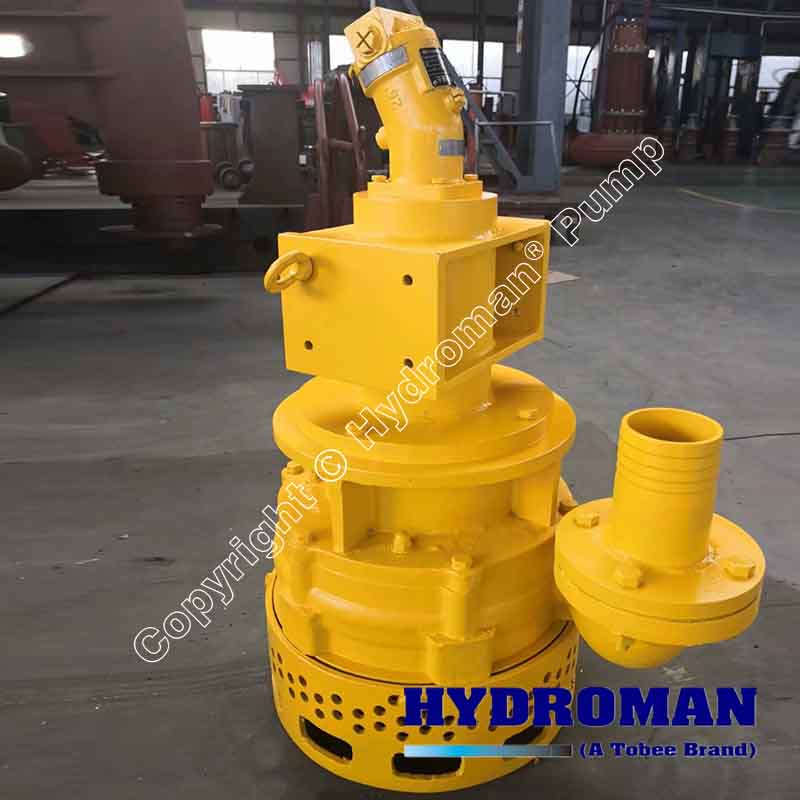 Hydroman Excavator Mounted Dredge Pump for Lesotho Silt and Sand Extraction