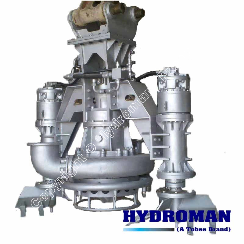 Hydroman Heavy Duty Sediment Removal Pump with Hydraulic Twin ...