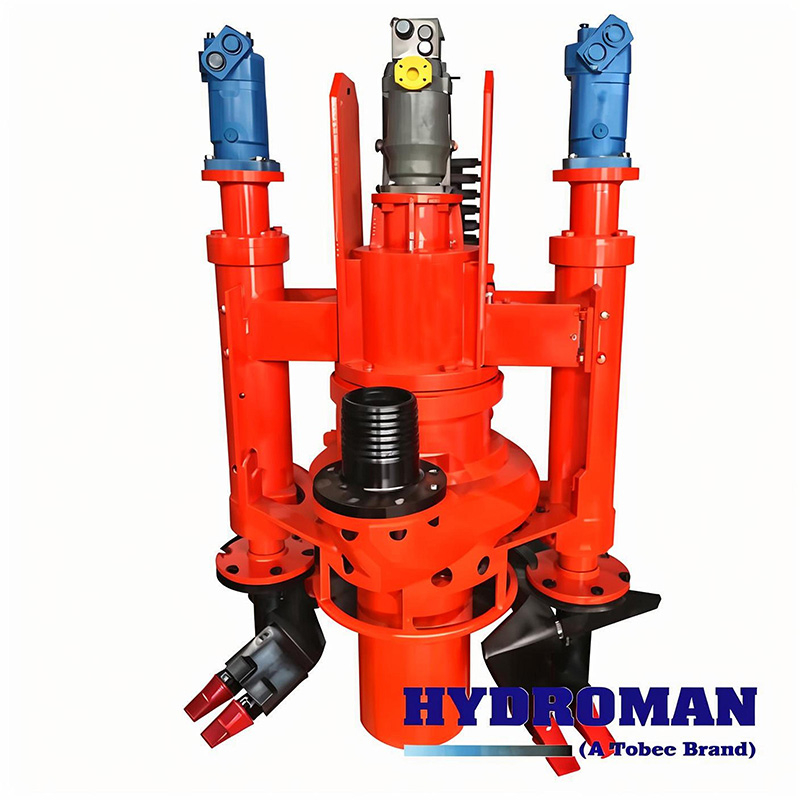 Hydroman Hydraulic Excavator Mounted River Lake Dam Sea Dredging Slurry ...