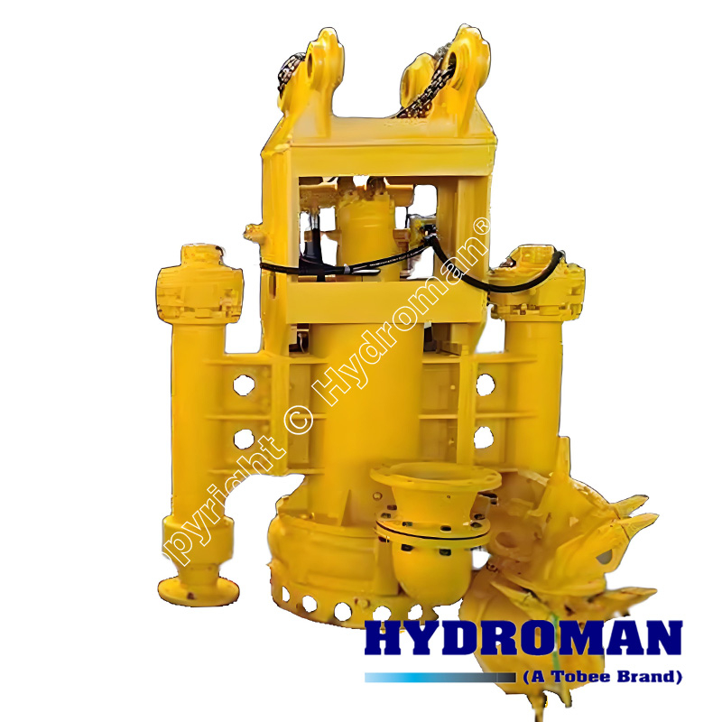 Hydraulic Submersible Sand Slurry Dredge Pump for Excavator by Hydroman ...