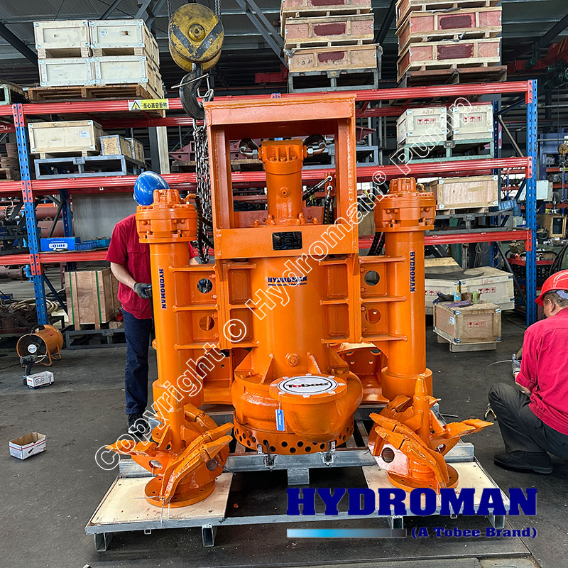 Hydroman Hydraulic Sediment Pump Dredging Sand Slurry with Excavator ...