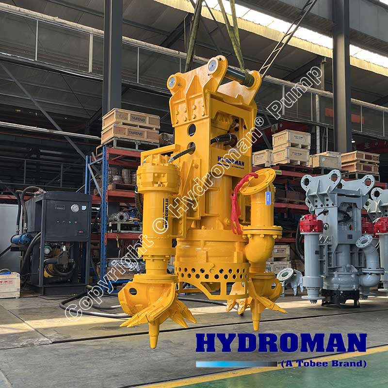Hydraulic Submersible Cutters Dredge Pump for Construction and ...