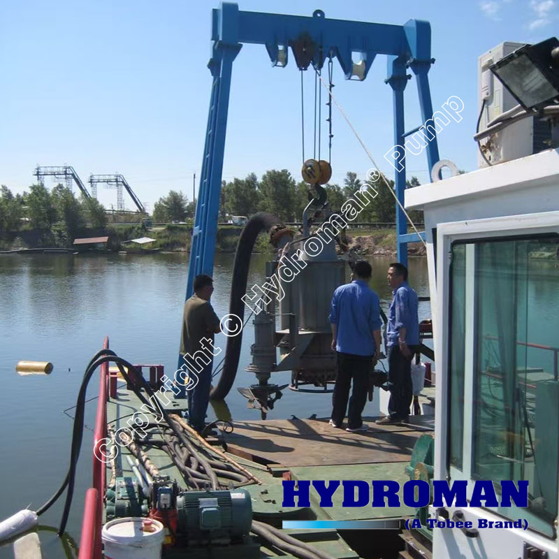 Hydraulic Submersible Dredge Pump for Handling Abrasive Materials in ...