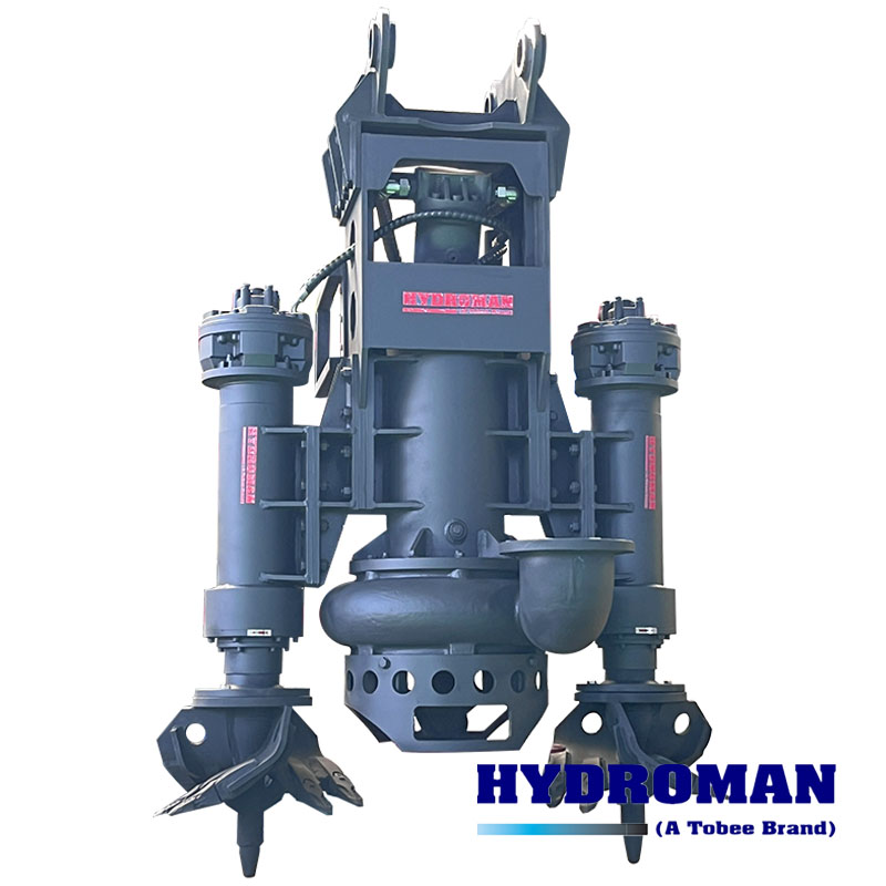 High Flow Dewatering Pump with Hydraulic Driven Side Cutters Agitator ...