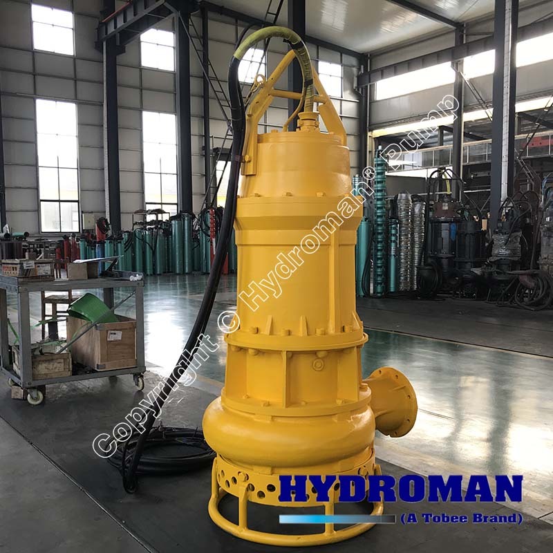 Hydroman Electric Slurry Pump for Dewatering and Moving Abrasive ...