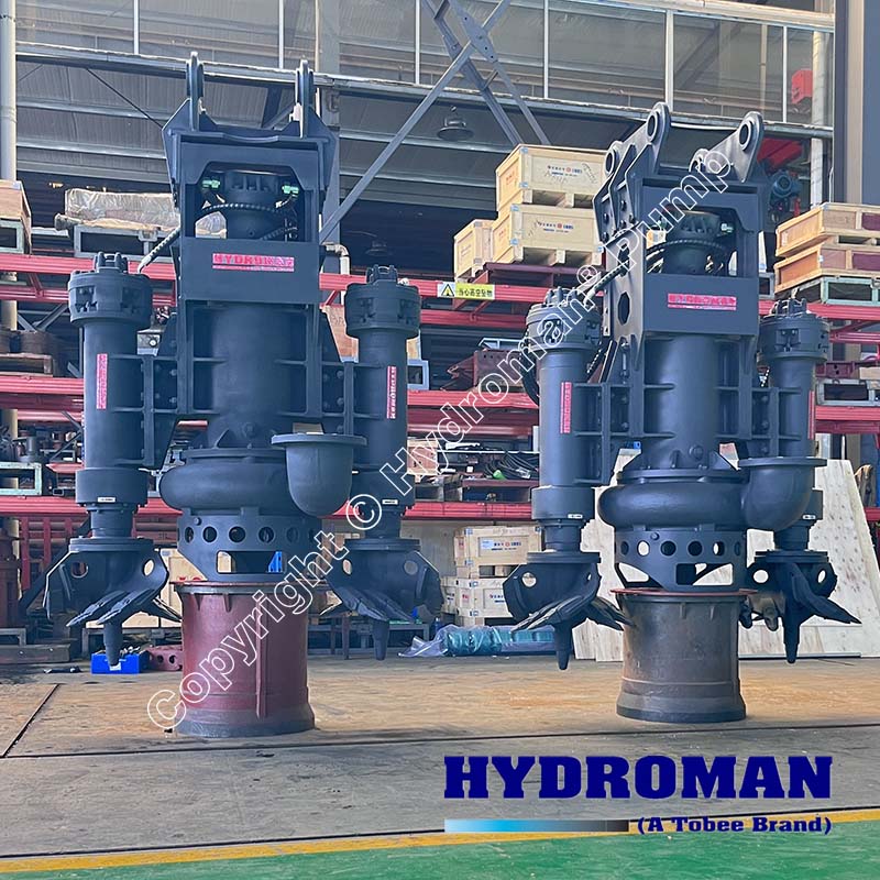 High Flow Dewatering Pump with Hydraulic Driven Side Cutters Agitator ...