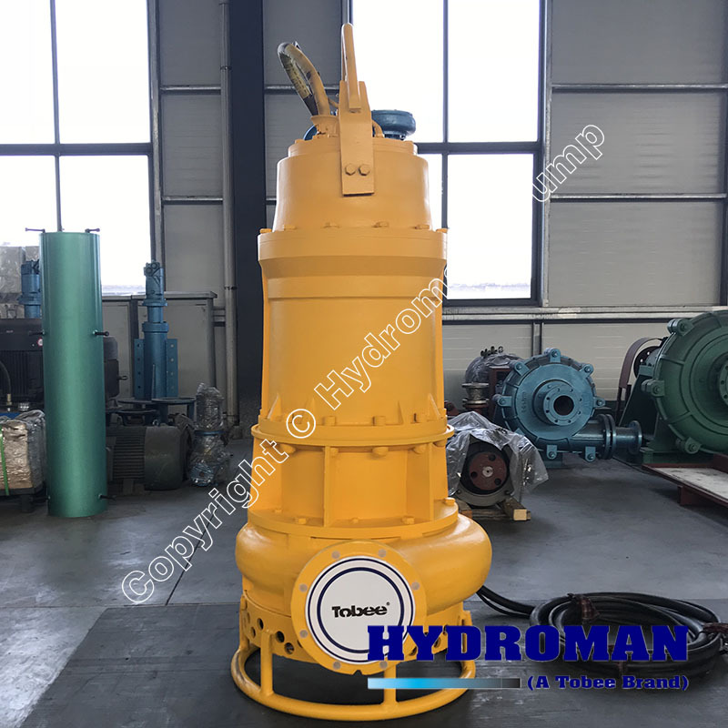 Hydroman Electric Slurry Pump for Dewatering and Moving Abrasive ...