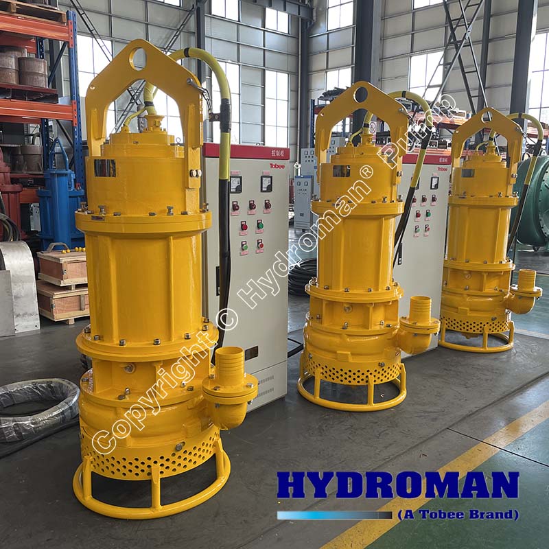 Sand Pump-DN 150 Submersible Construction Dewatering Pumps with Control ...