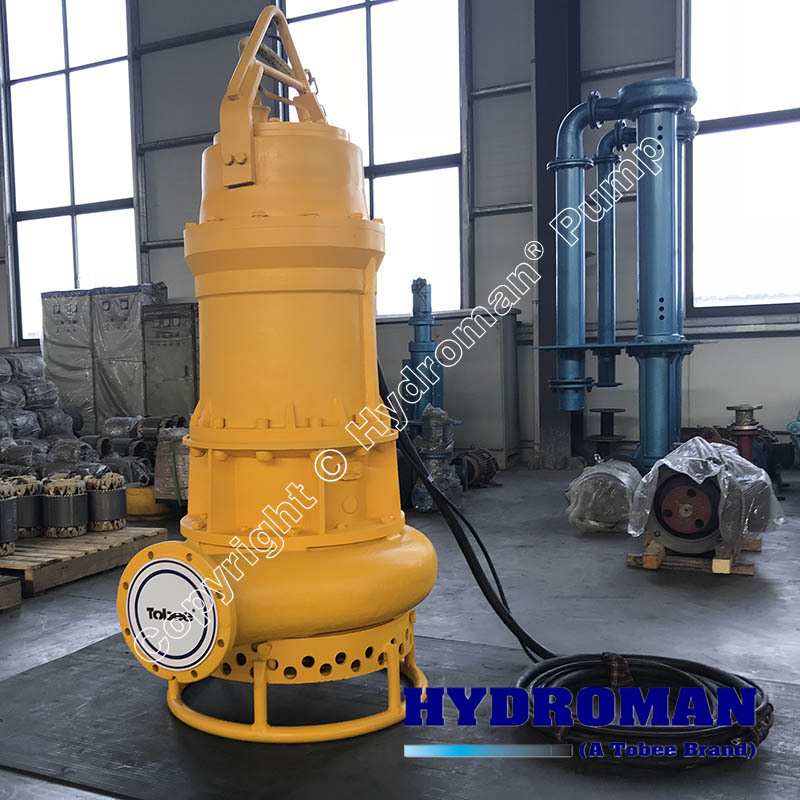 Hydroman Electric Slurry Pump for Dewatering and Moving Abrasive ...