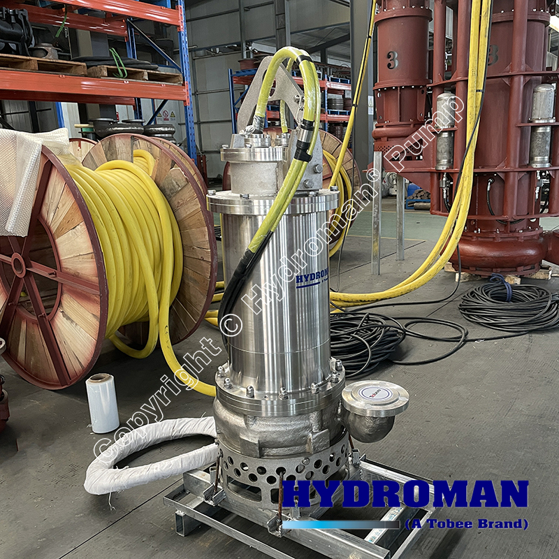 Hydroman Electric Agitator Submersible Sludge Pump in Colombia ...
