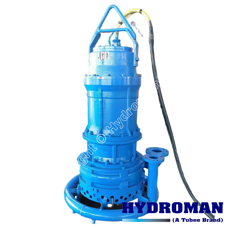 Hydroman Electric Mining Slurry and Fly Ash Pump with Water Jet Ring