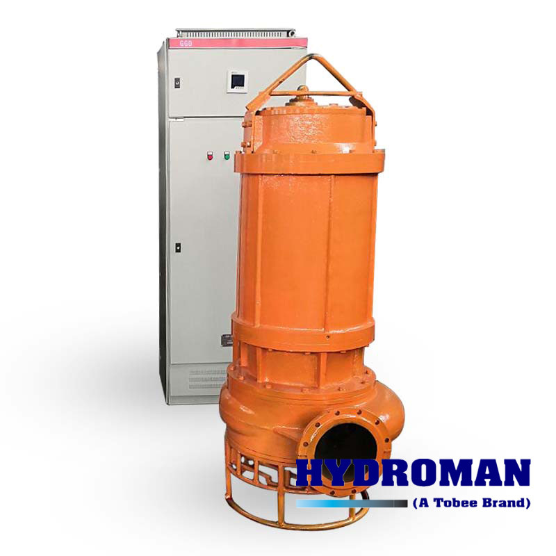 Sand Mining Submersible Sludge Suction Pump with Hydroman Electric Agitator