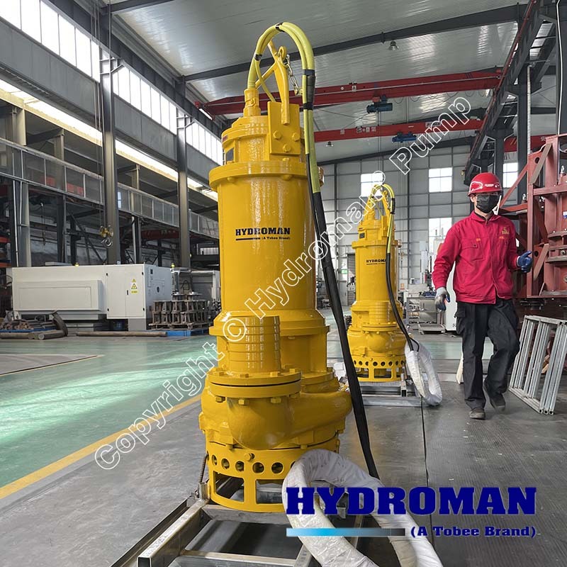 Right Submersible Sand Slurry Pump for Pumping Yellow Sand Ore Sand in ...