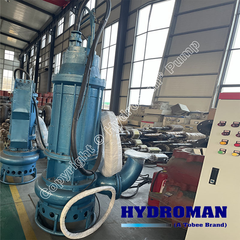 Hydroman Slurry Sand Agitator Submersible Dredging Pump with Star Delta ...