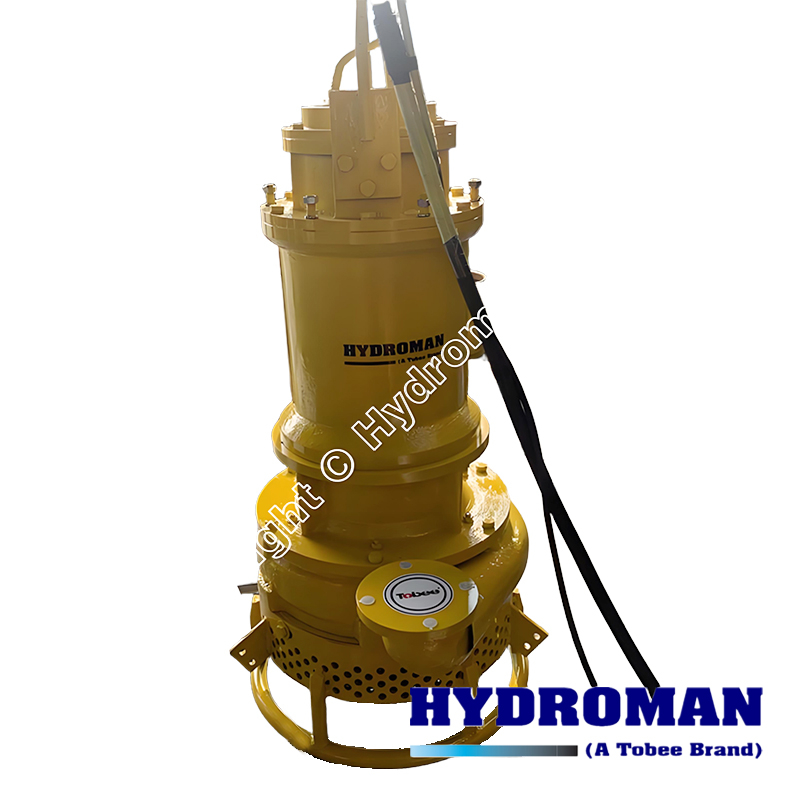Hydroman Best Centrifugal Submersible Mud & Silt Pump for Silver Mine