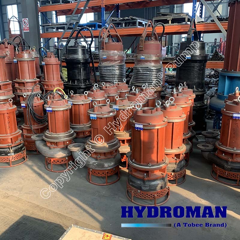 Submersbile 2-3 Inch Pump for Pumping Sandy Slurry from a Pit in Cuba Mining