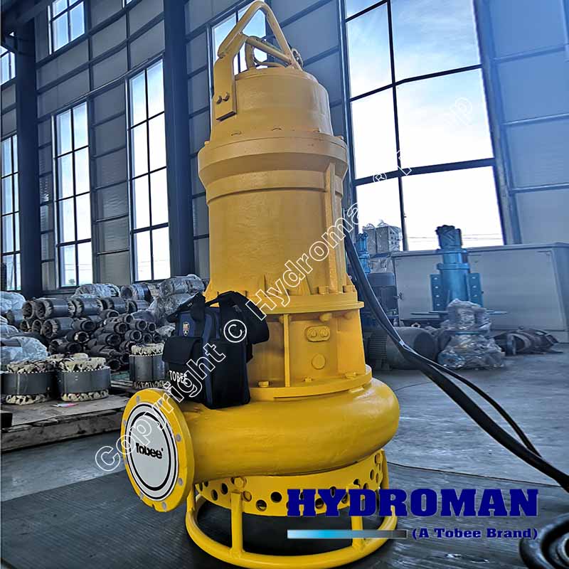 Submersible Water Pump DN600 with Hydroman Electric Agitator for ...
