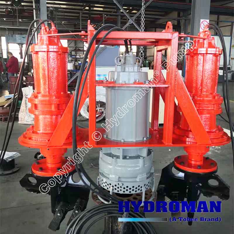 Electric Submersible Dredging Pump for Dewatering Slurry Sand in ...