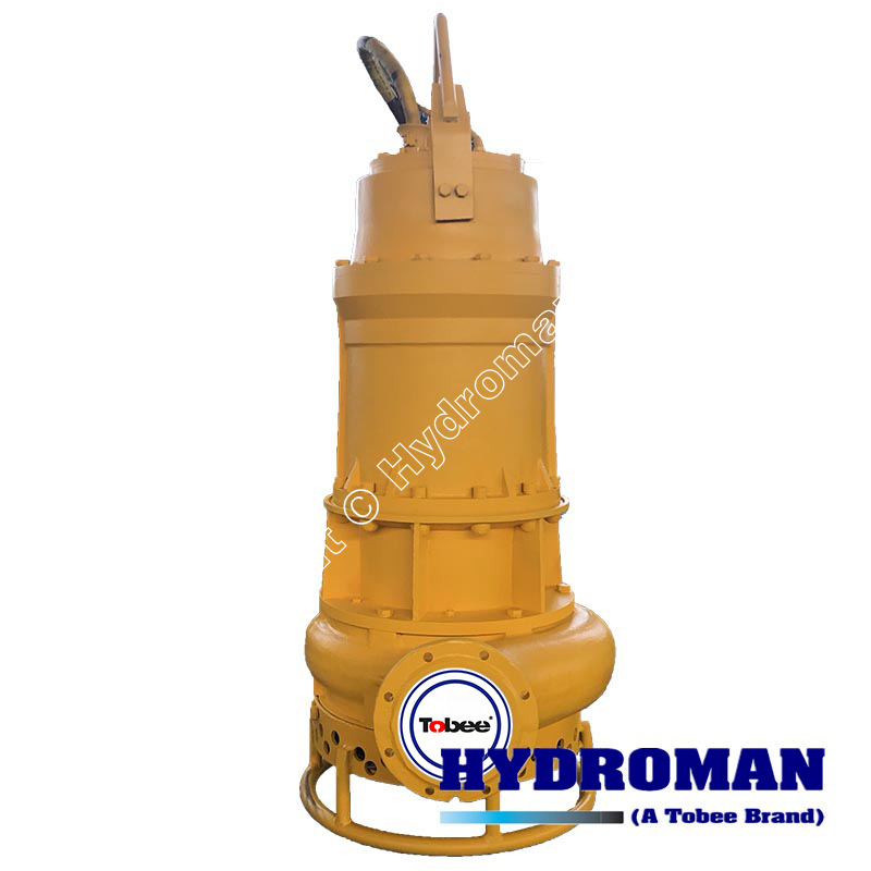 Hydroman Electric Slurry Pump for Dewatering and Moving Abrasive ...