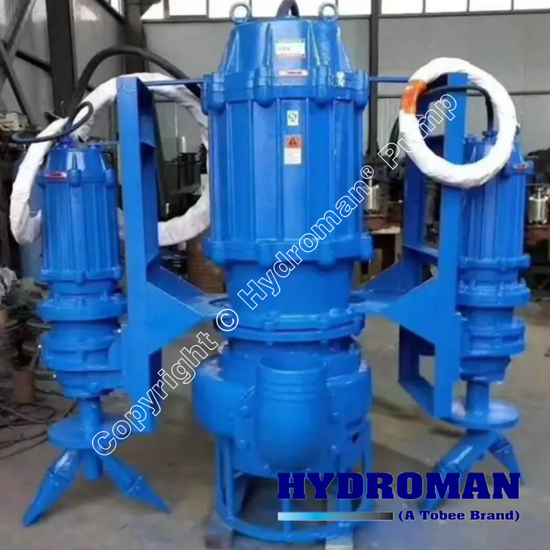 Hydroman 6 Inch Electric Submersible Macerator Pump with Cutters for ...