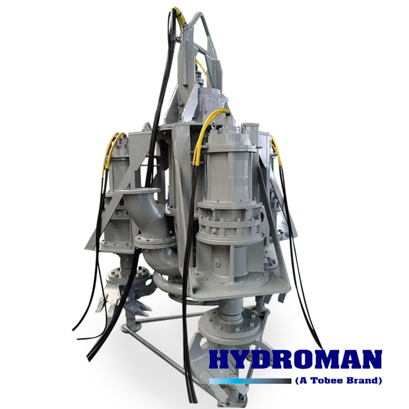 Hydroman 110 KW Electric Sand Dredging Pumps with Reliable Cutters for ...