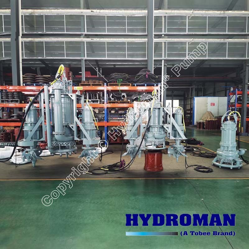 Electric Submersible Silt Sand the Clay Dredging Pump with Water Jet ...