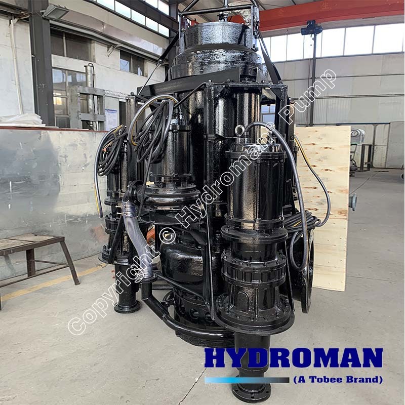 Hydroman Heavy Duty Dredge Pump for Handling Viscous Fluids Containing ...