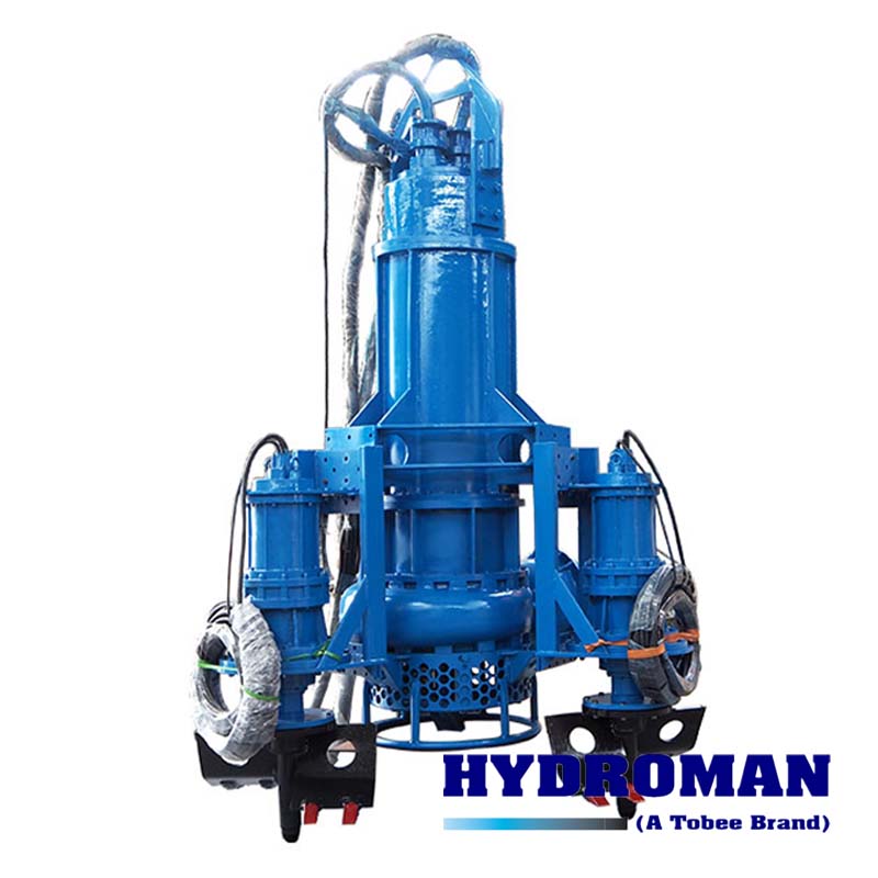 Remote Controlled Floating Dredger Slurry Heavy Duty Pump with Agitator ...