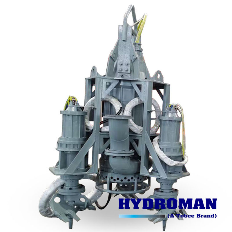 Submersible Agitator Sand Pump with Hydroman Electric Side Cutters for ...