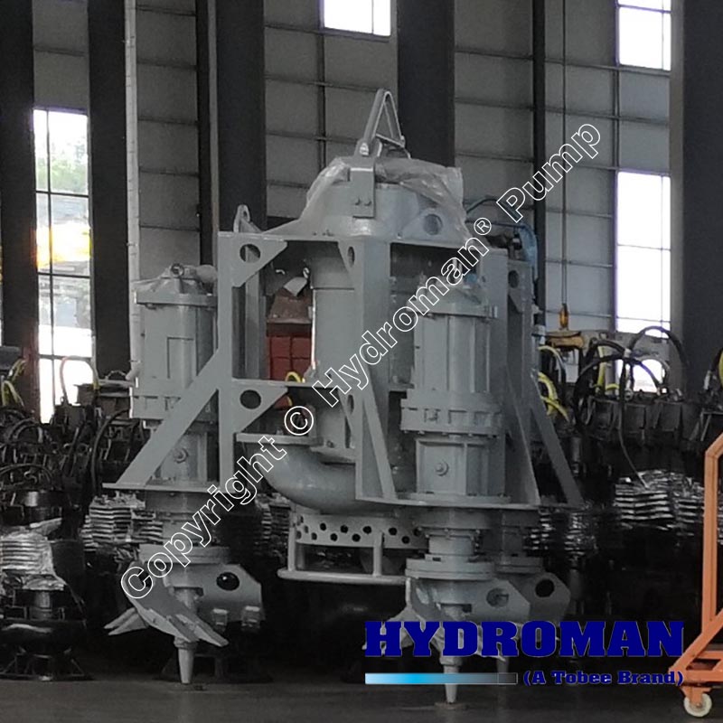 Hydroman Centrifugal Submersible Sand Pump for Dredging a Port Moving ...