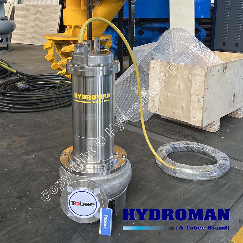 Hydroman SS316 Stainless Steel Underwater Pump for Temporary Floodwater ...