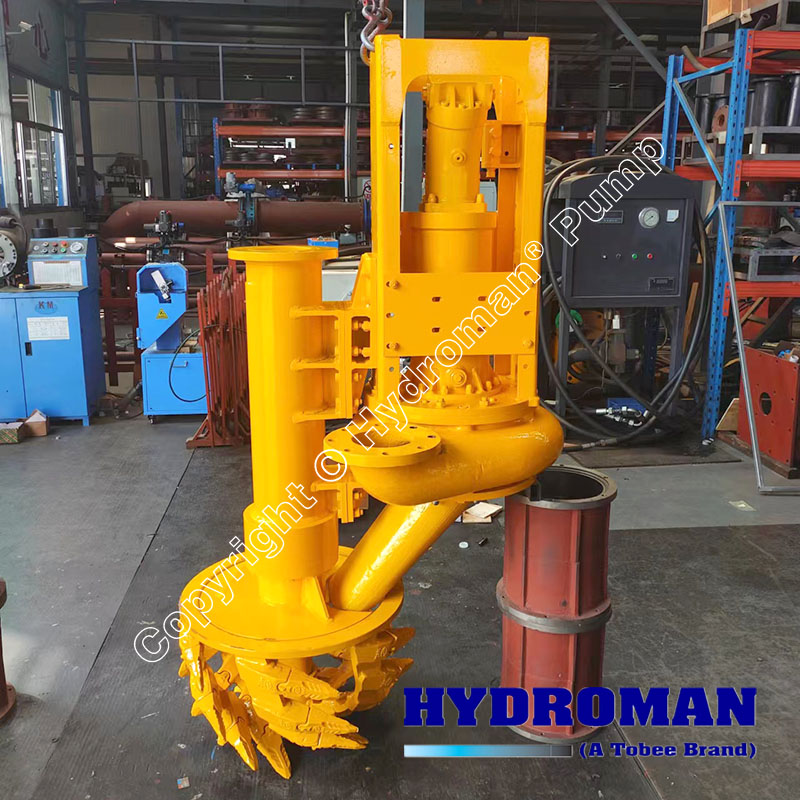Hydraulic Submerged Sludge Dredging Pump with Head Cutter for Excavator ...
