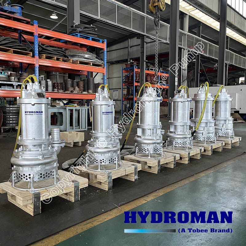 Hydroman Submersible Slurry Sand Pump with Agitator for Romania ...