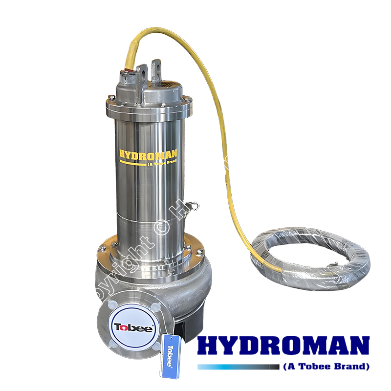Hydroman SS316 Stainless Steel Underwater Pump for Temporary Floodwater ...