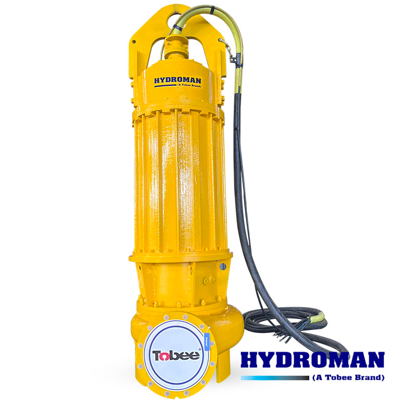 Hydroman Electric Centrifugal 300mm Submersible Effluent Pumps for ...