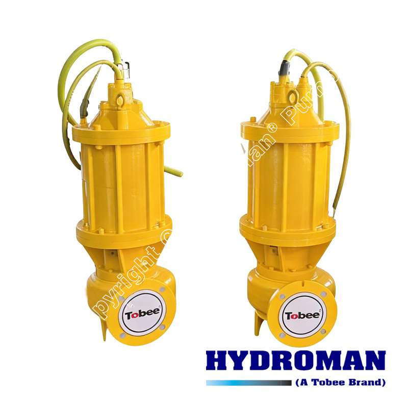 Reliable DN 150 Submersible Effluent Pump for Municipal Sewage and Food ...