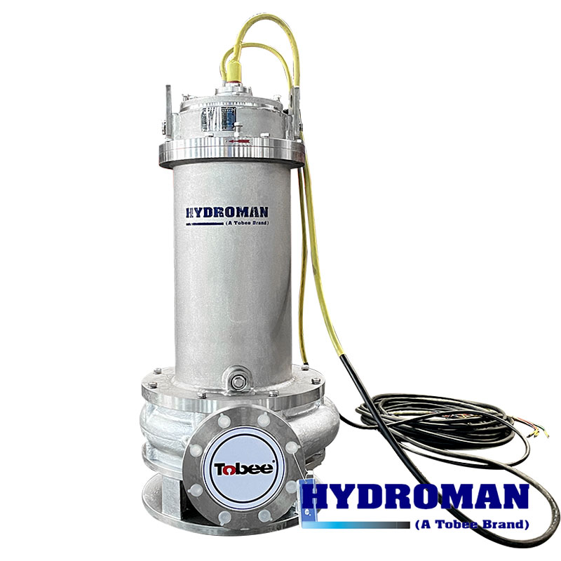 Hydroman Submersible Grinder Sewage Pump in 316L Stainless Steel for ...