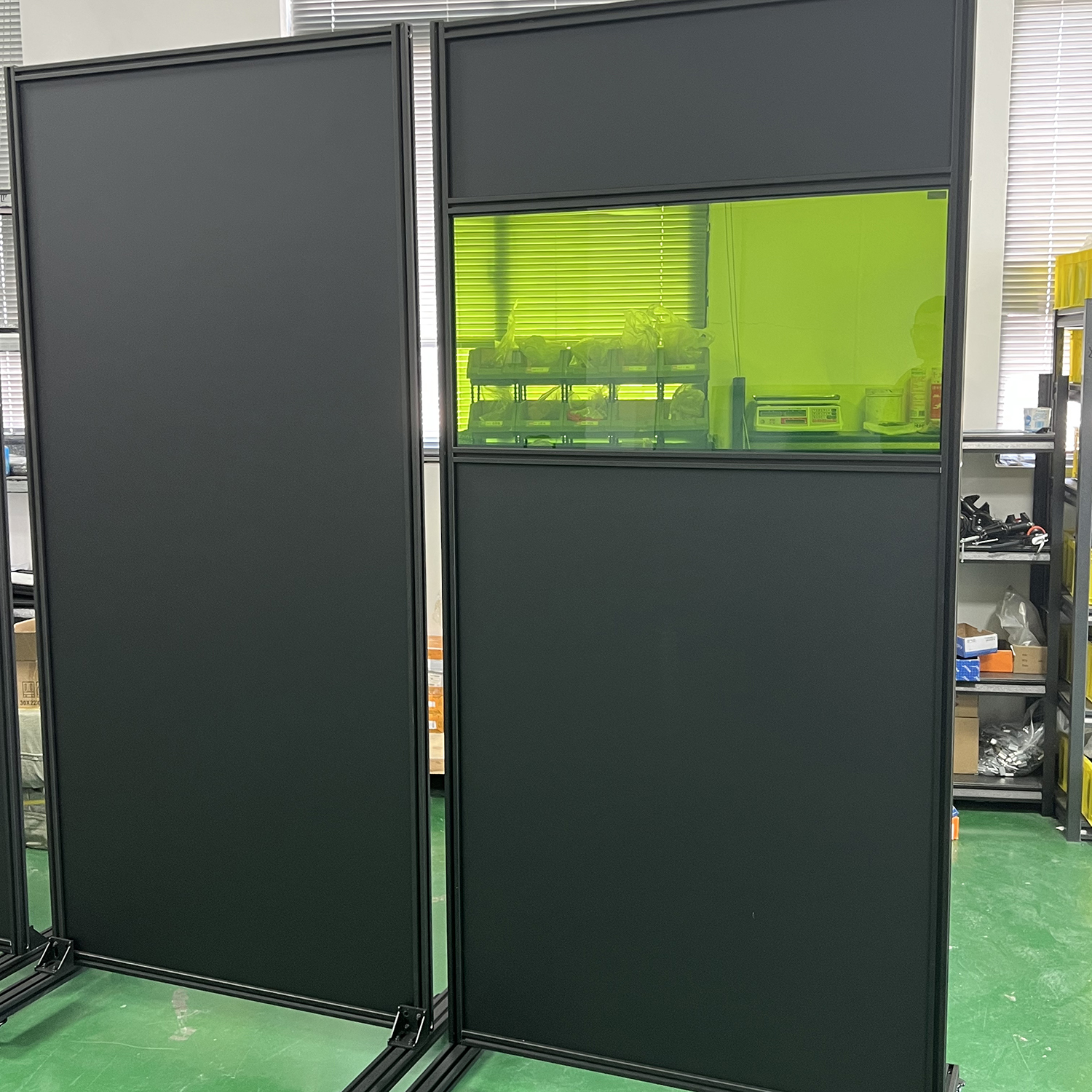 1.265mx2.078m New Laser Safety Screen with Laser Protection Window for ...