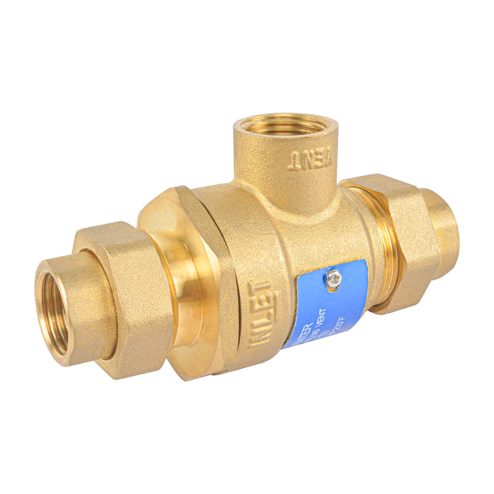 HYDRO MASTER Brass Backflow Preventer Check Valves