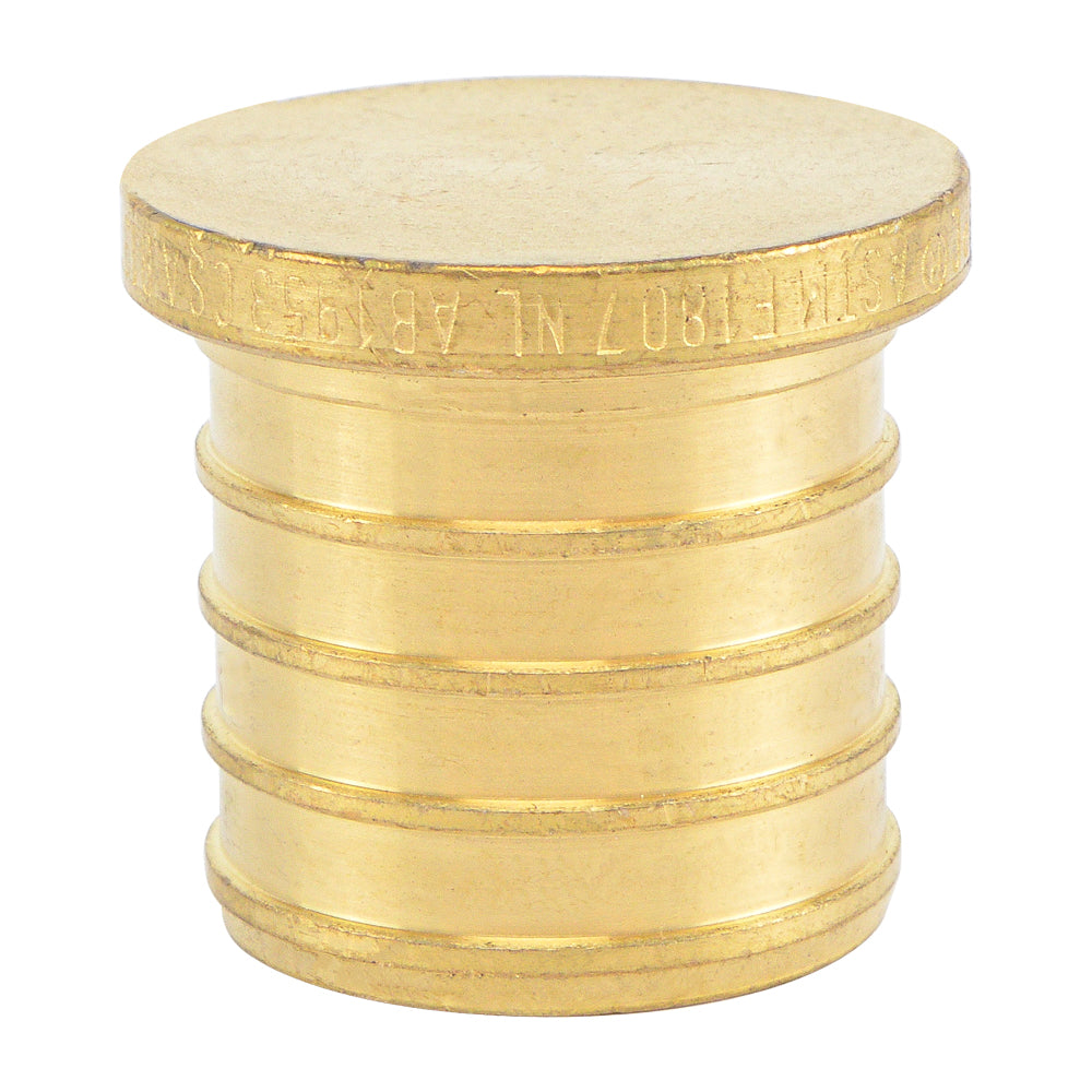 HYDRO MSATER Lead Free Brass Test Plug Pex Fitting, PEX End Connection