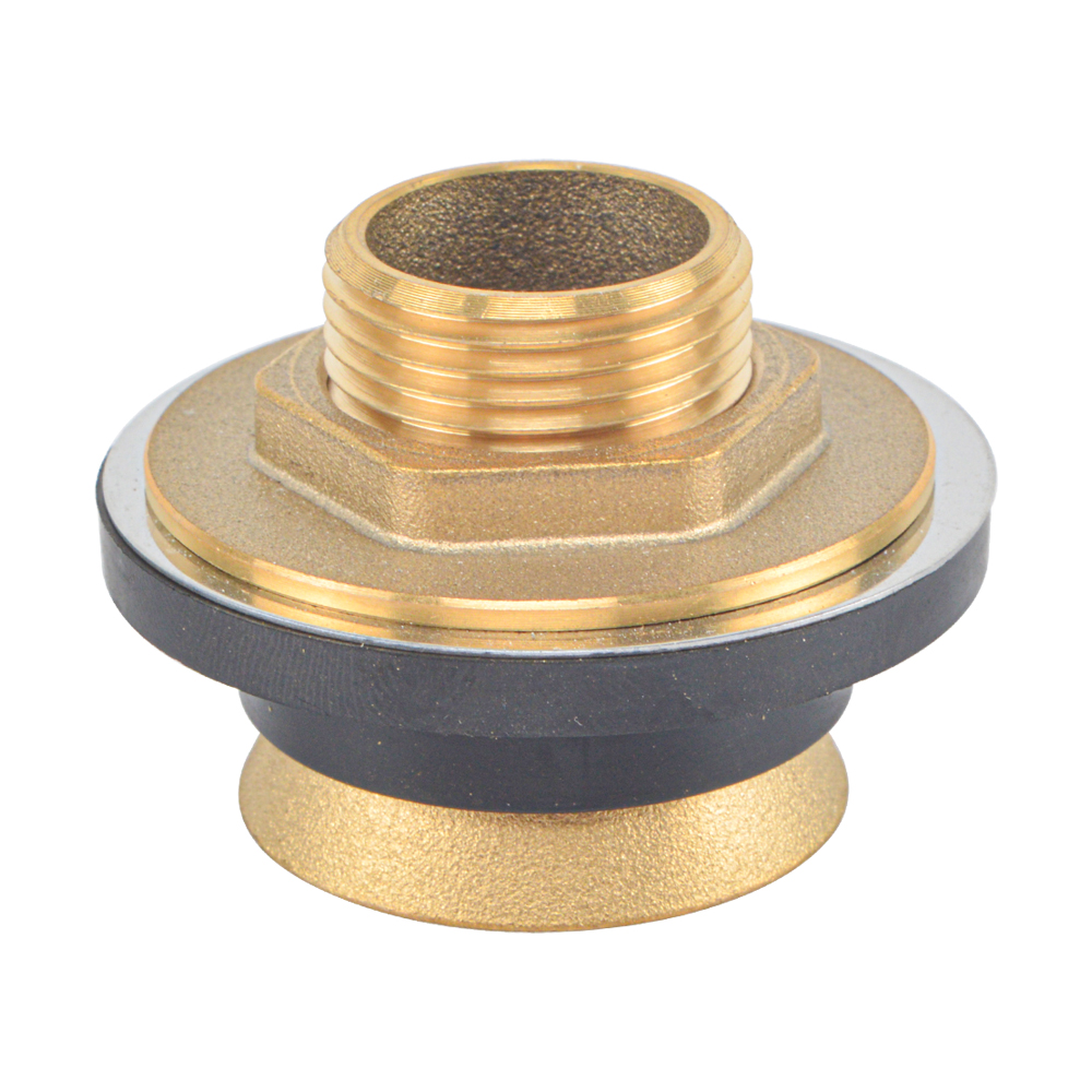 HYDRO MASTER Brass Closet Spud, Brass Urinal Spud