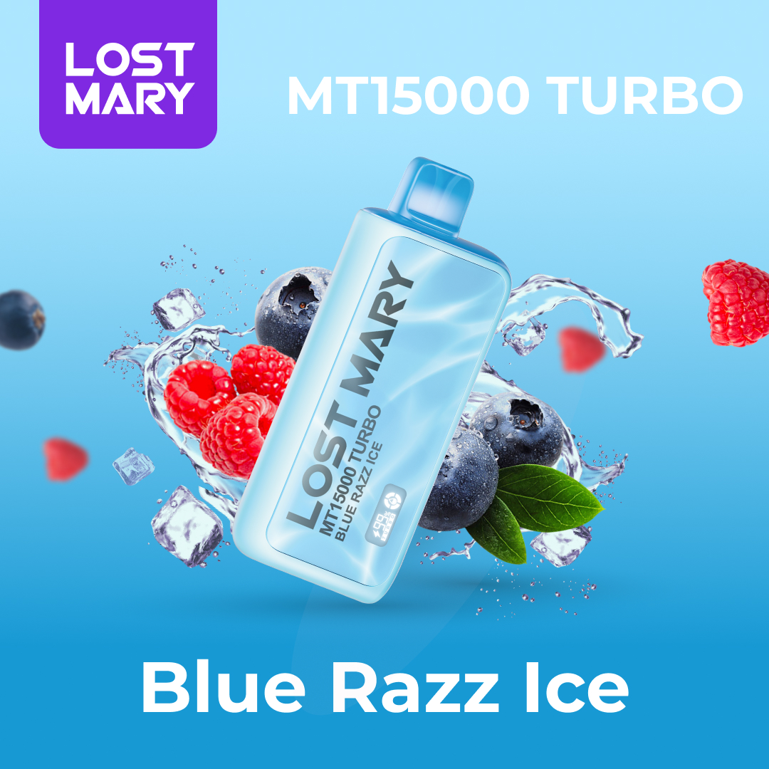 LOST MARY Blue Razz Ice