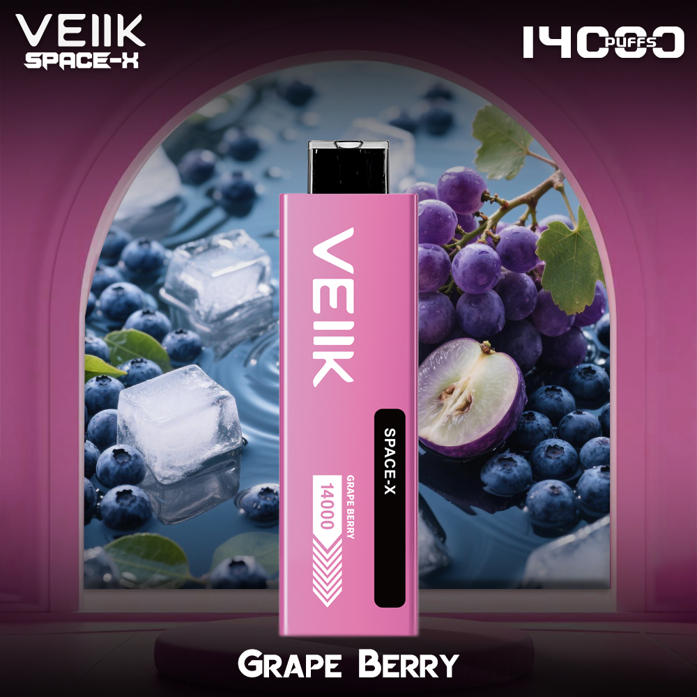 VEIIK Space X 14000 Puffs with Smart Display Screen