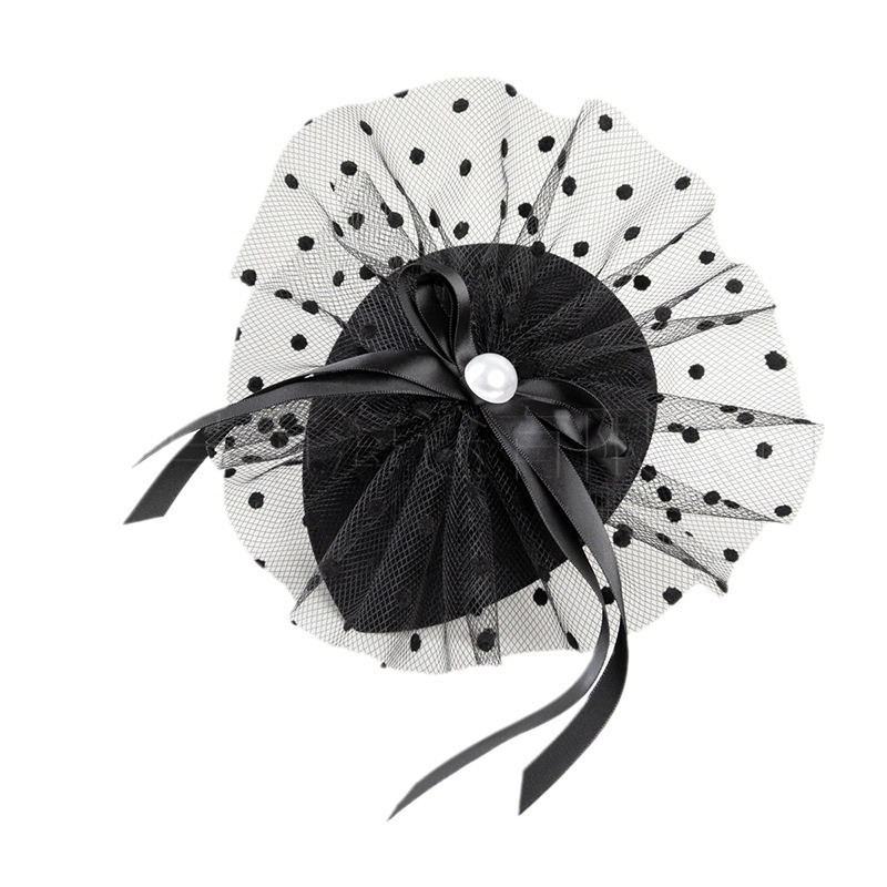 European and American Bride Mesh Top Hat Female Fashion Elegant ...